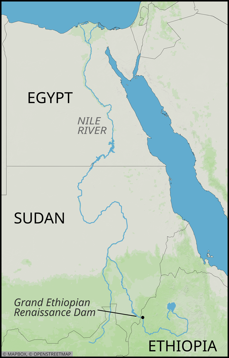 Nile River Drying Up