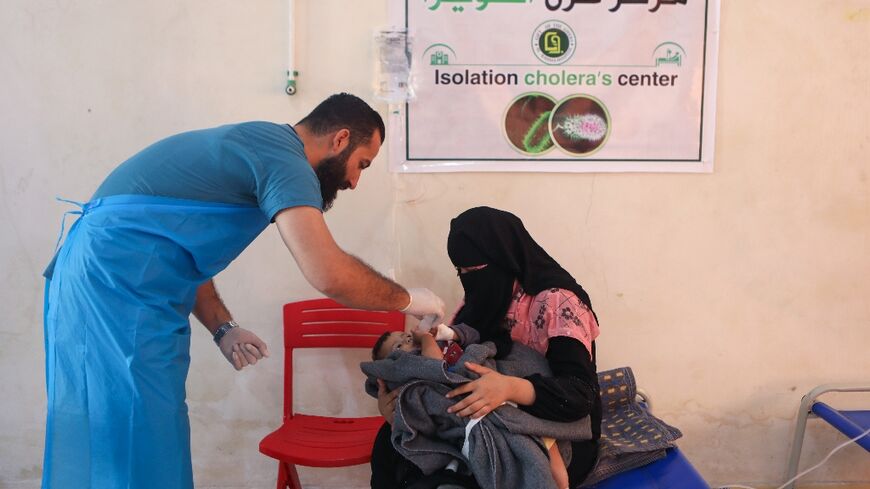 Syria cholera outbreak worsened by regime, Turkey: HRW - Al-Monitor ...