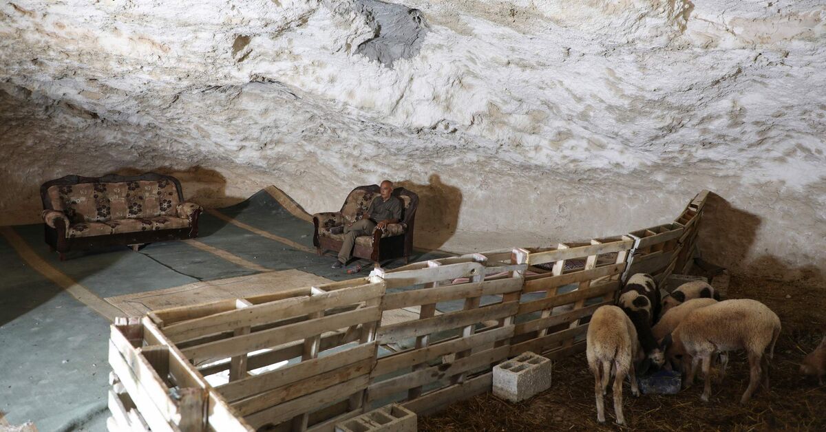 Farming families in West Bank retreat to caves as settlers encircle ...