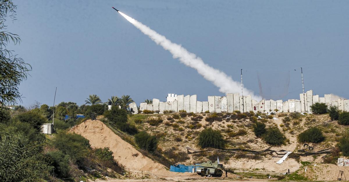 Rocket from Gaza hits Israel on election day - AL-Monitor: The Middle ...