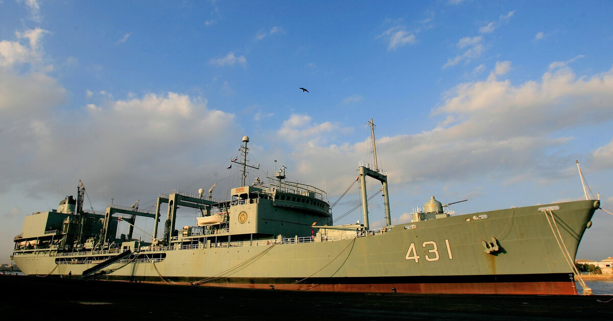 Iran navy's largest ship sinks after fire in Gulf of Oman - AL-Monitor ...