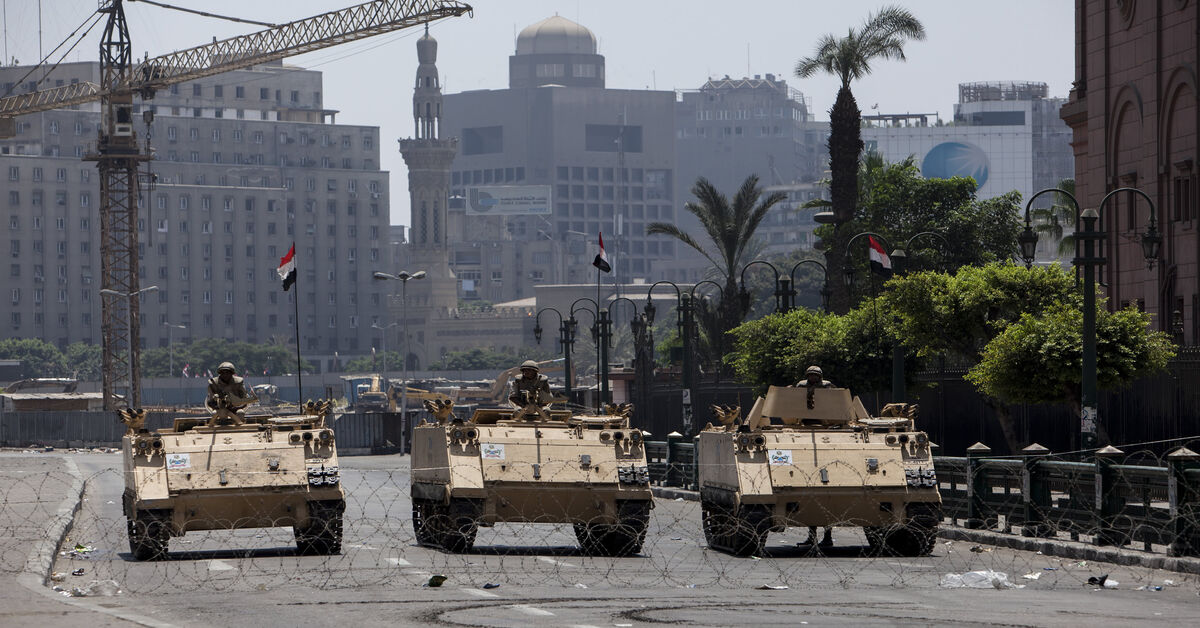 Egyptian police search citizens in Cairo ahead of June 30 anniversary ...