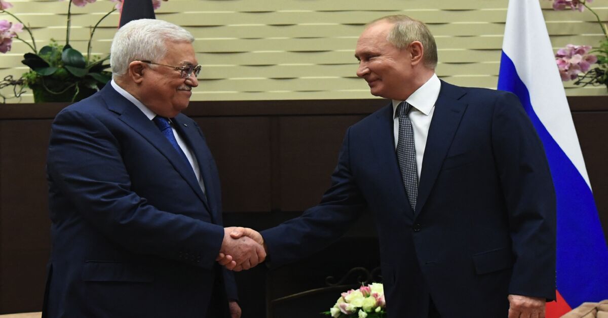 Abbas calls on Putin to help revive Israeli-Palestinian peace process ...