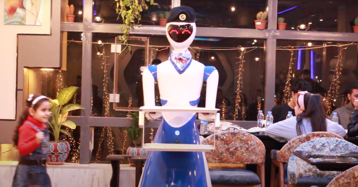 Mosul restaurant features robot servers in first for Iraq - AL-MONITOR ...