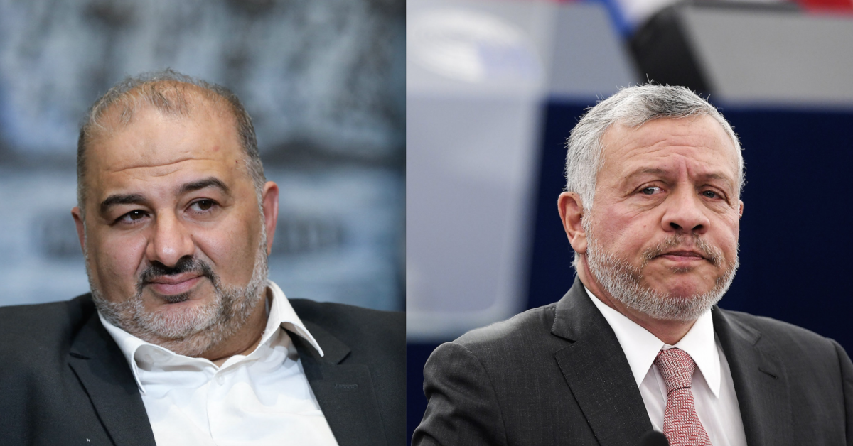 Opposition slams Bennett for meeting of Jordan king, Arab lawmaker - AL ...