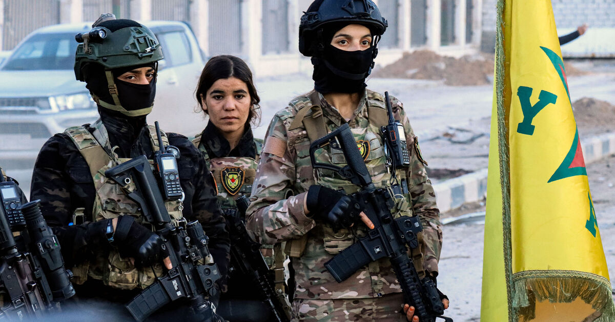 Syria’s Kurdish-led forces regain control of Islamic State prison - AL ...