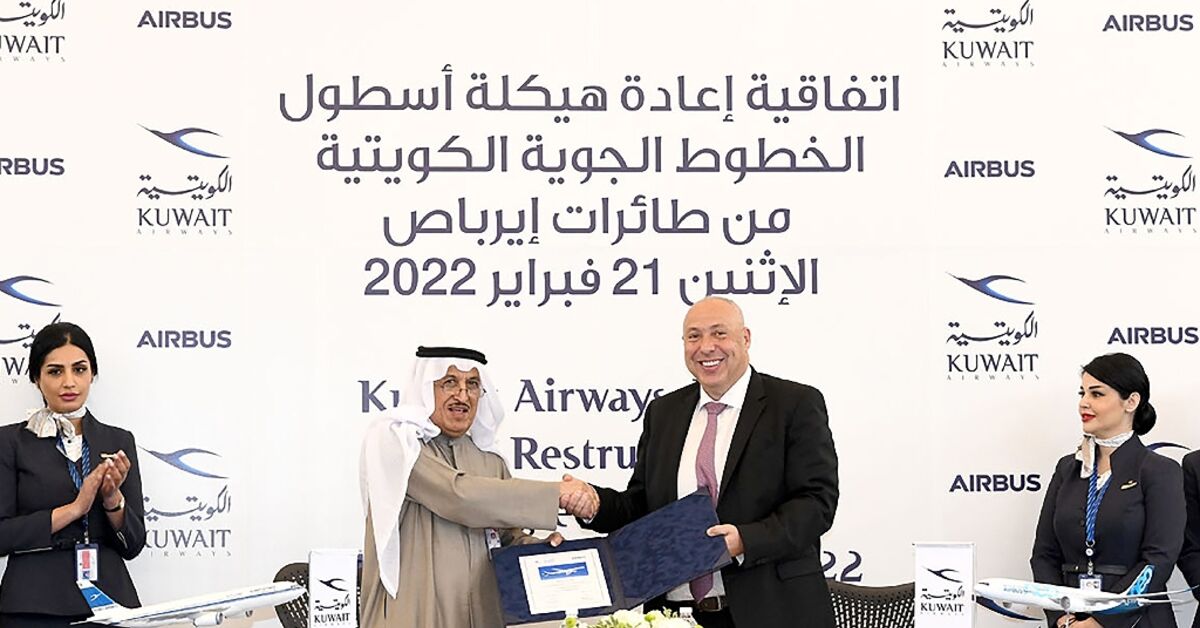 Kuwait Airways raises Airbus order to 31 jets in $6 bn deal - AL ...