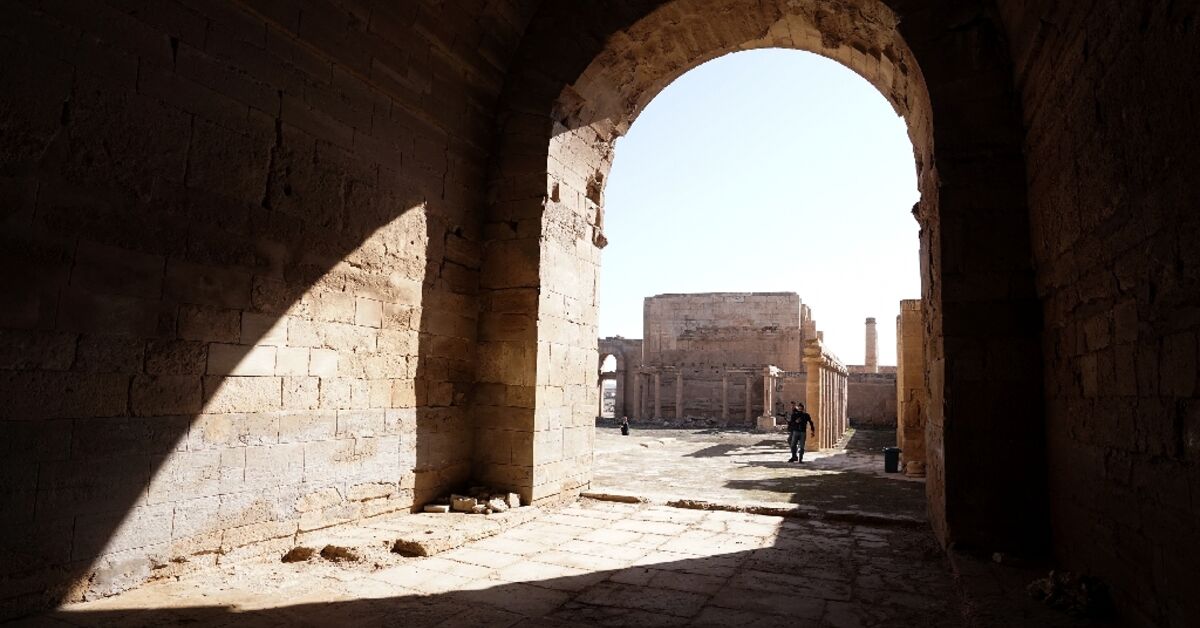 Iraq unveils restoration work at ancient city ravaged by IS - AL ...