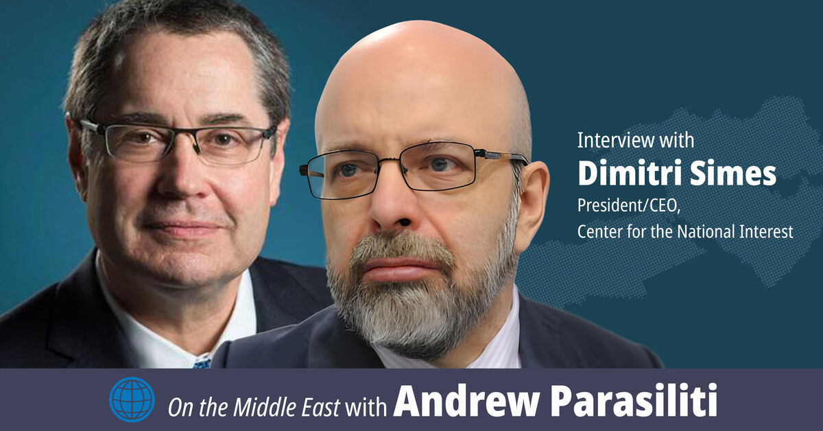 Russian position emboldens Iran in nuclear talks, says Dimitri Simes ...