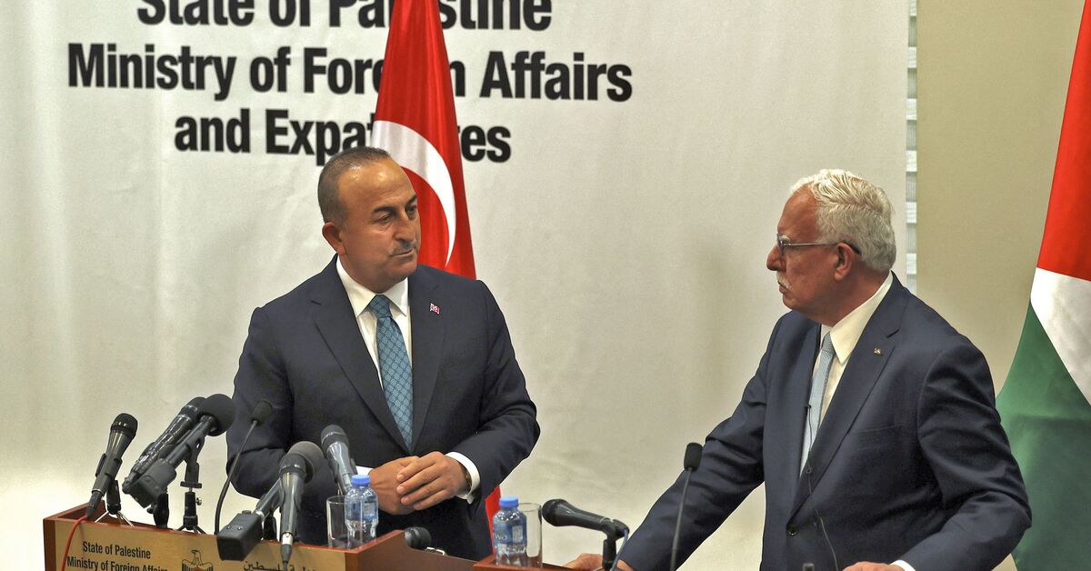 Turkey's top diplomat visits Palestine - AL-MONITOR: The Middle Eastʼs ...