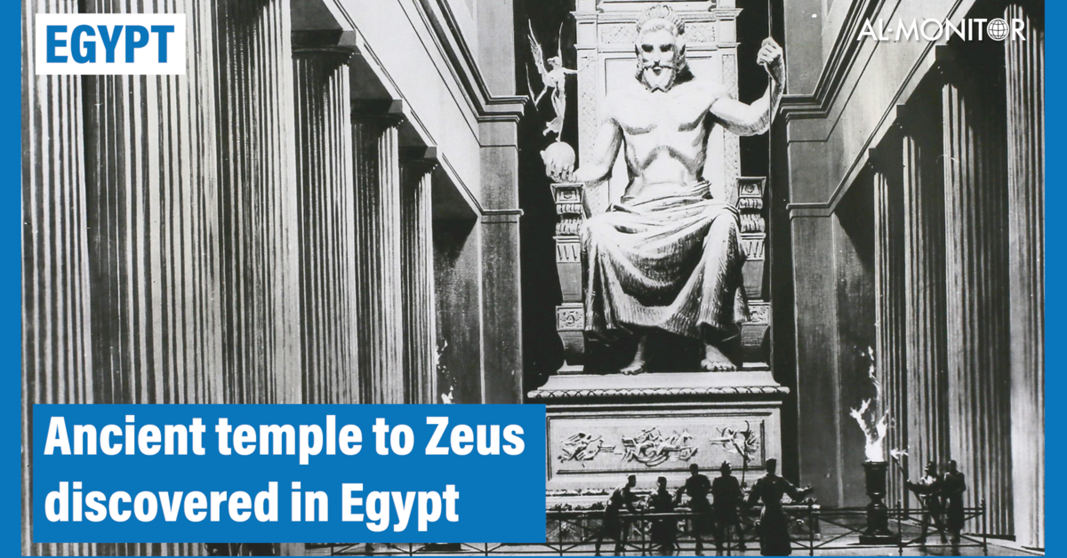 Ancient temple to Greek god Zeus discovered in Egypt's Sinai Peninsula ...