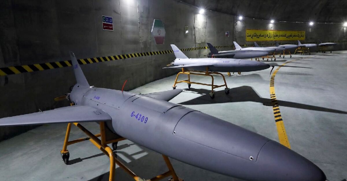 Iran unveils underground drone base - AL-Monitor: The Middle Eastʼs ...