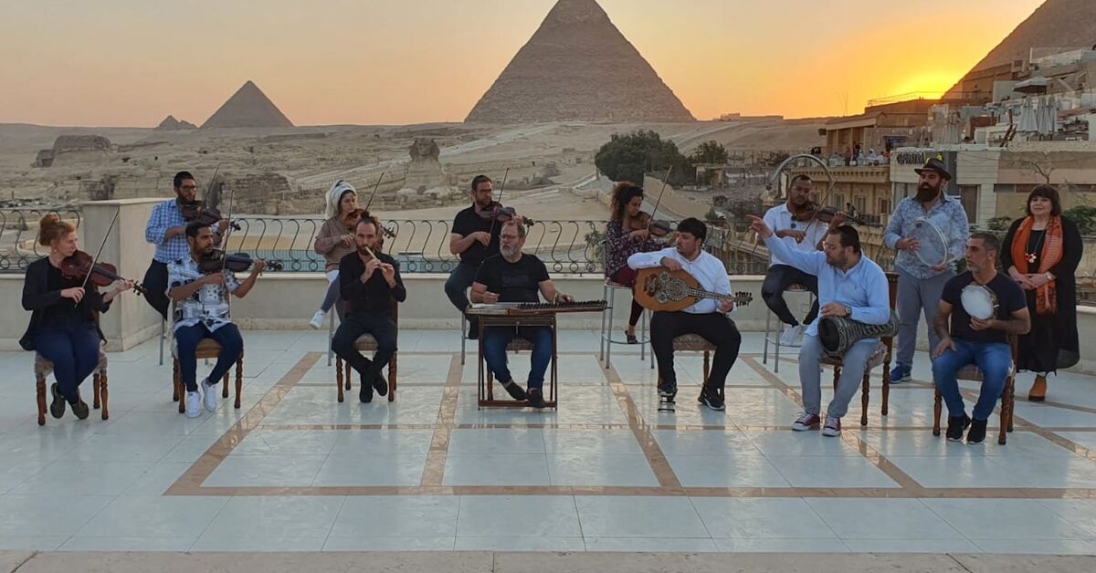 Israeli orchestra's performance at Giza Pyramids strikes sour note - AL ...