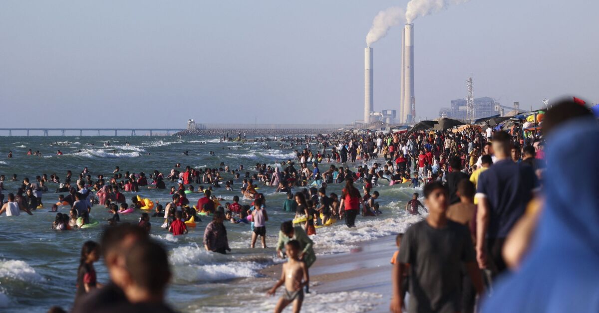 Gaza beaches safe for swimming after many years of warnings - AL ...