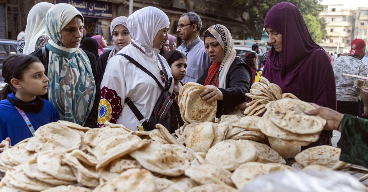 Lack Of Food In Egypt
