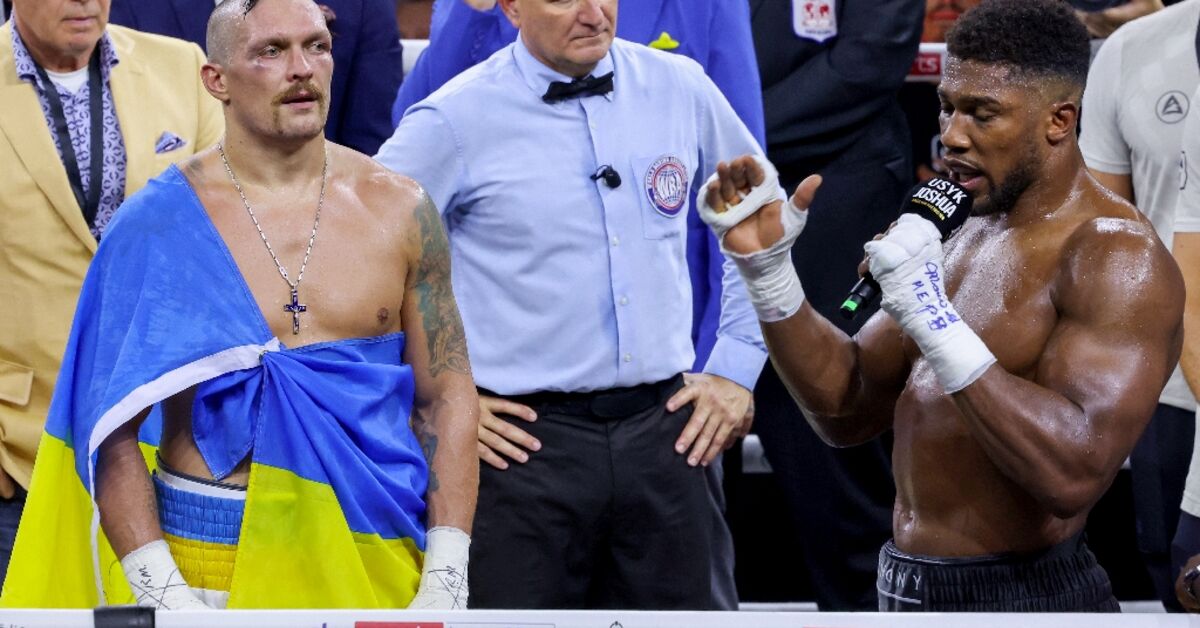 Beaten Joshua admits 'I let myself down' with post-fight antics - AL ...