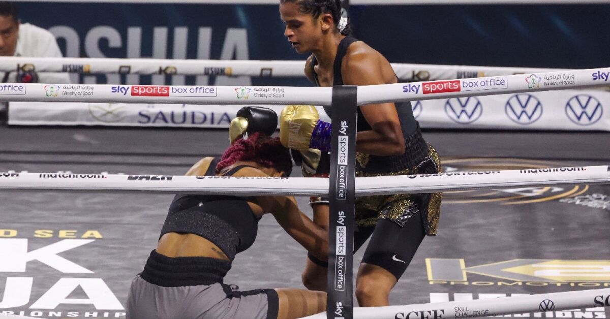 Britain's Ali wins first Saudi women's boxing match in seconds - AL ...