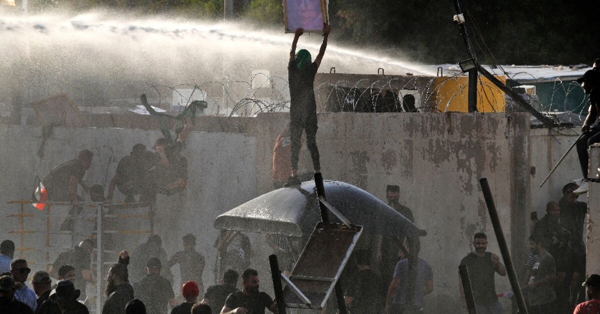 Iraq tensions soar as protesters rally against parliament occupation ...