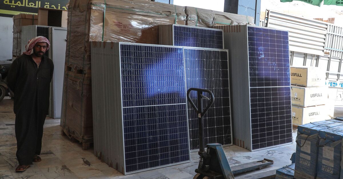Another solar project completed in Syria - AL-Monitor: The Middle ...