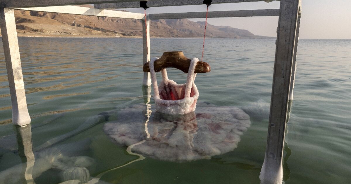 Salt of the earth: Israeli artist's Dead Sea sculptures - AL-Monitor ...