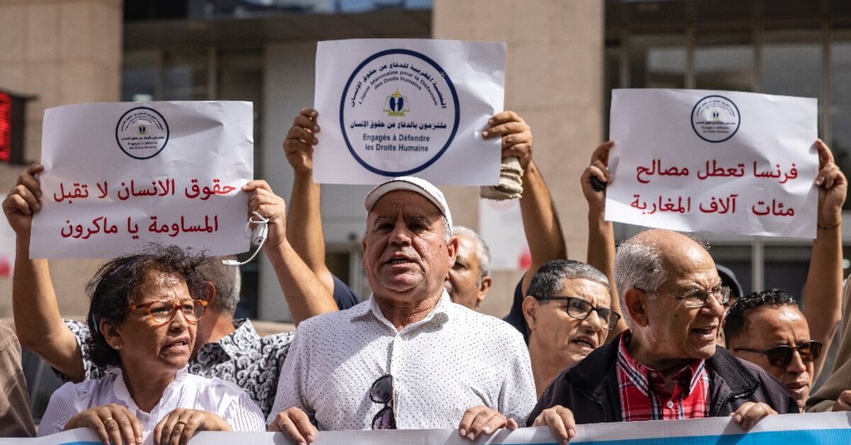 Moroccans protest 'racist' French, EU visa policies - AL-Monitor: The ...