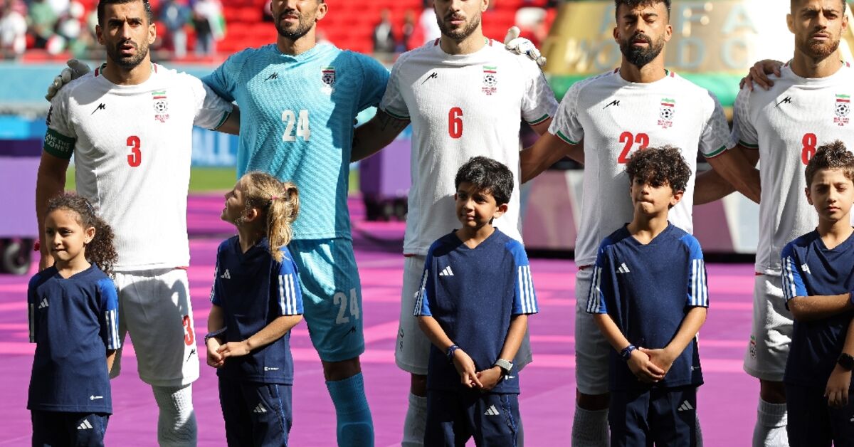 Iran team sing national anthem at World Cup - AL-Monitor: The Middle ...