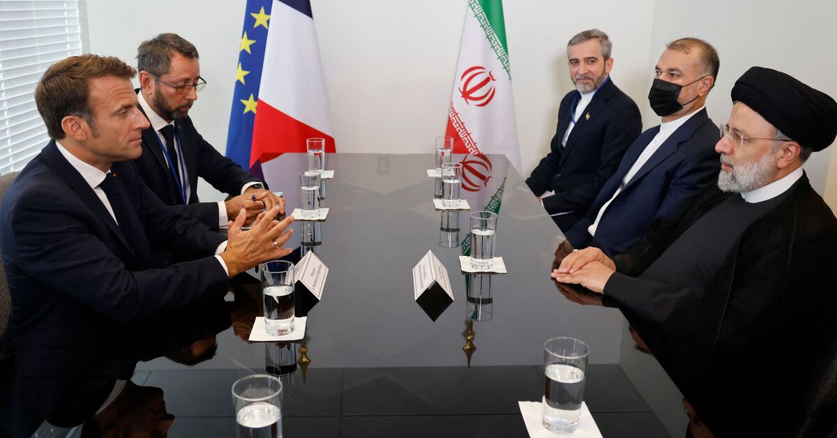 France's Macron calls Iran protests a ‘revolution,’ impacting nuclear ...