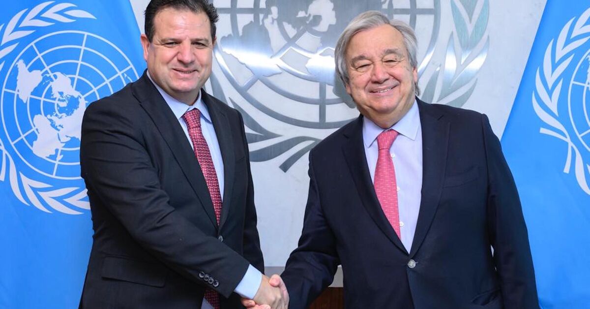 On US visit, Arab Israeli leader warns against Netanyahu’s new ...