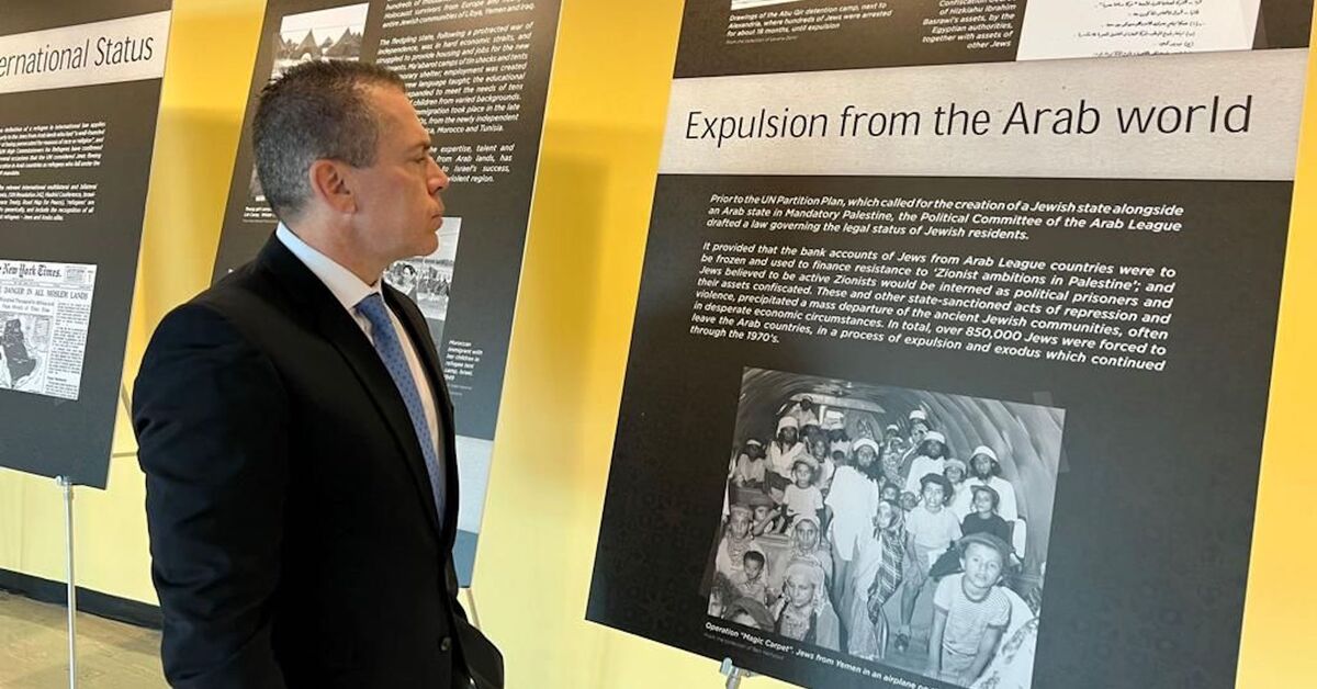 Expulsion of Jews from Arab countries on display at UN headquarters ...