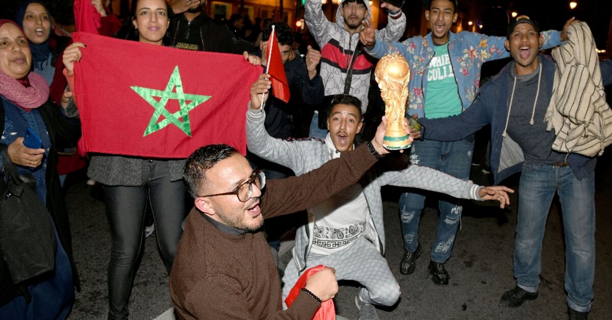 Moroccans celebrate 'historic' World Cup win over Spain - AL-Monitor ...