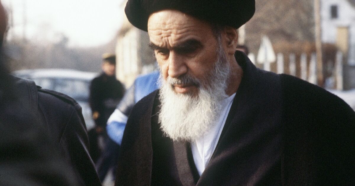 Controversial panel of Iran's Khomeini damaged in France: police - AL ...