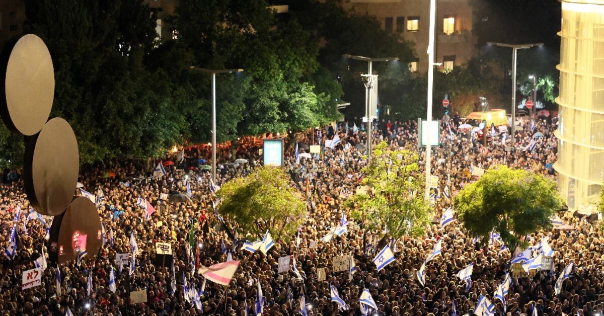Thousands of Israelis rally against new Netanyahu government - AL ...
