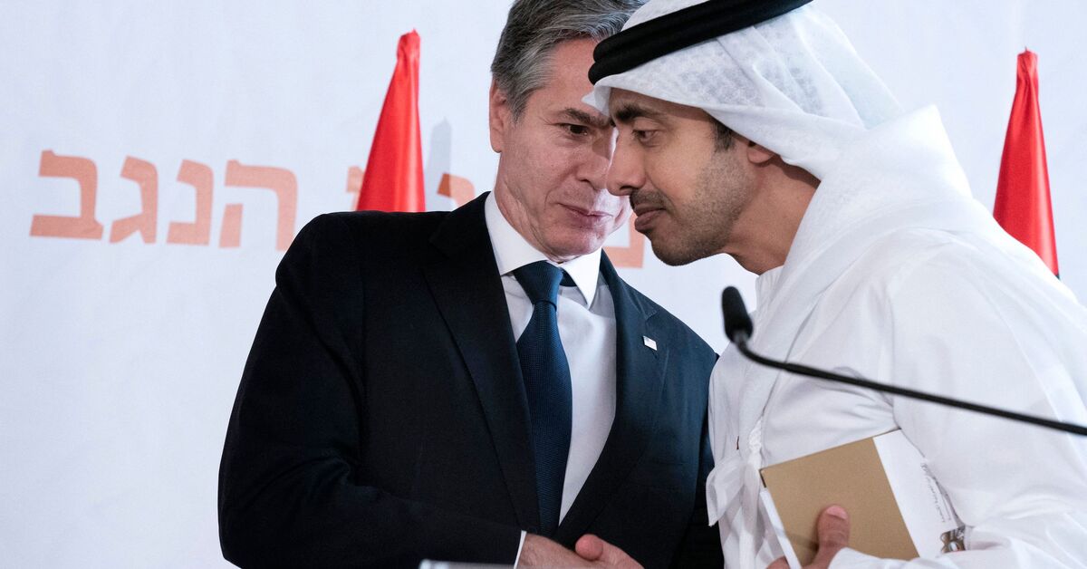 UAE's Abdullah bin Zayed visits US, days after meeting Assad - AL ...