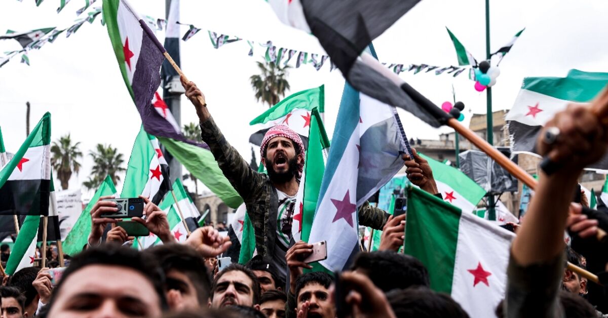 Syrians mark 12th anniversary of anti-regime uprising - AL-MONITOR: The ...