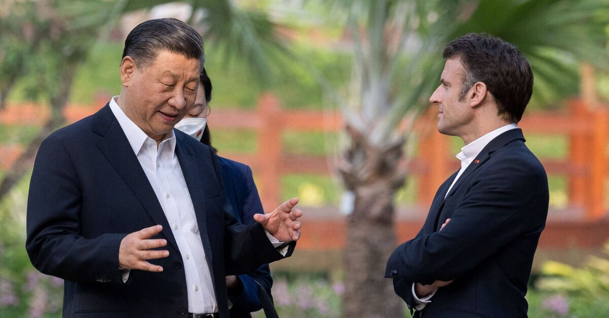 Macron visit to China adds European dimension to Beijing in Middle East ...