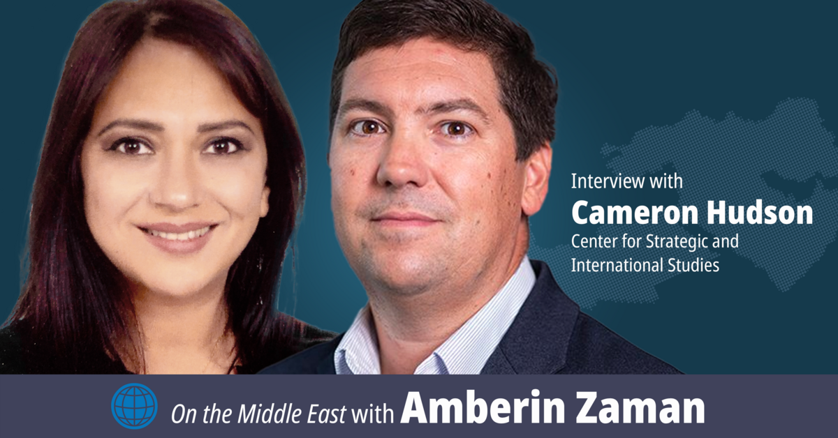 Former Sudan advisor to US government Cameron Hudson says US sanctions ...