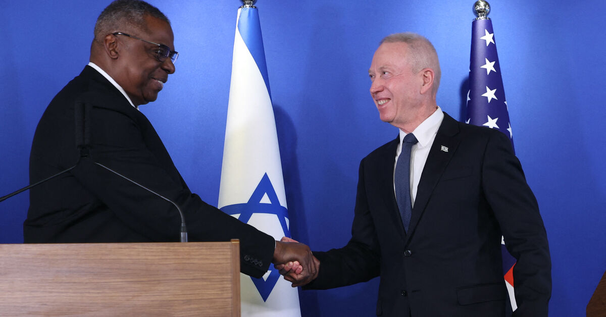 Israeli, US defense chiefs meet on sidelines of NATO meeting - AL ...