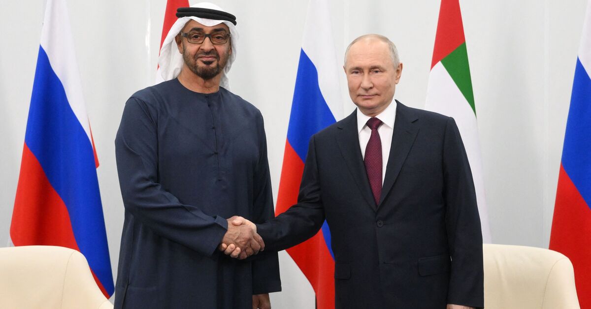 Putin, MBZ meet in St. Petersburg, vow to boost Russia-UAE ties - AL ...