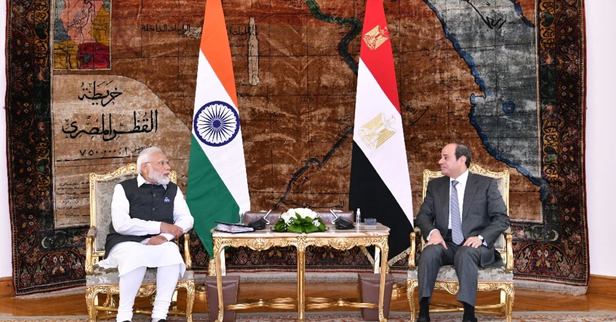 India's Modi on first visit to Egypt - AL-Monitor: The Middle Eastʼs ...