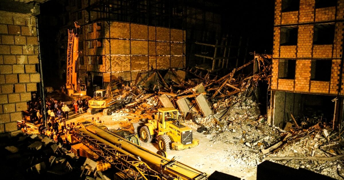 Iran building collapse death toll rises to five: media - AL-Monitor ...