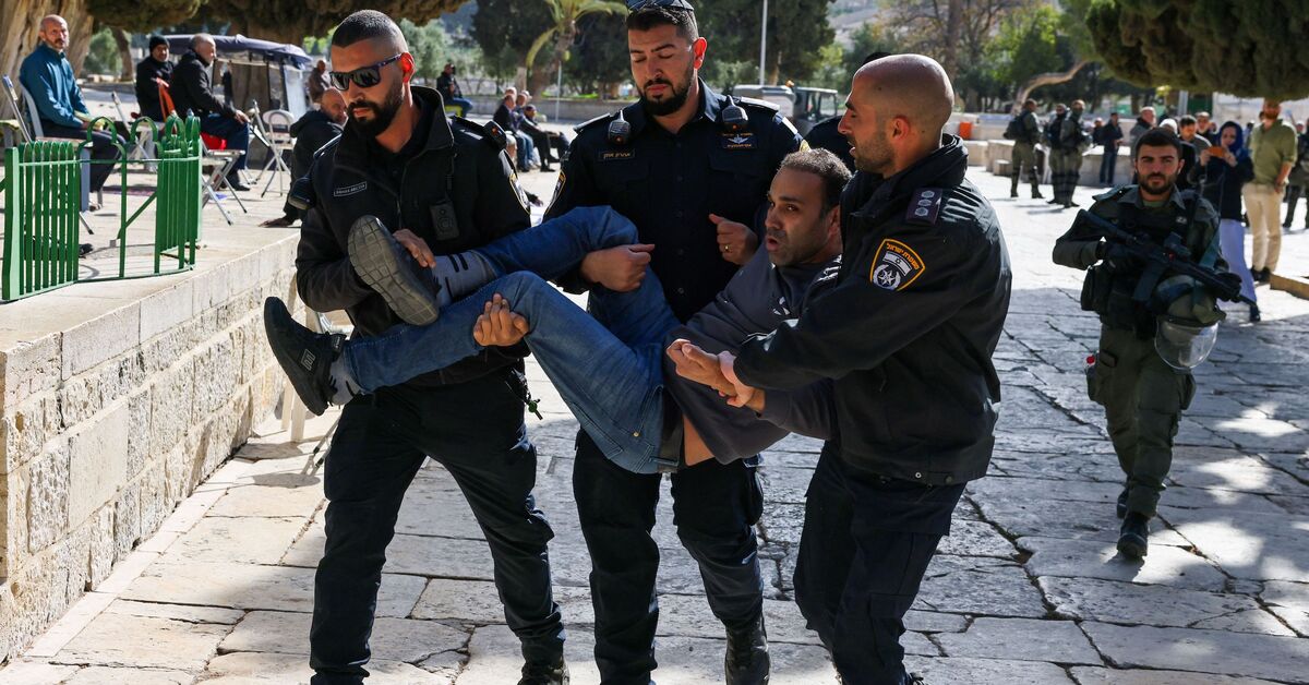 Israel holds over 1,200 mostly Palestinian detainees without charge ...