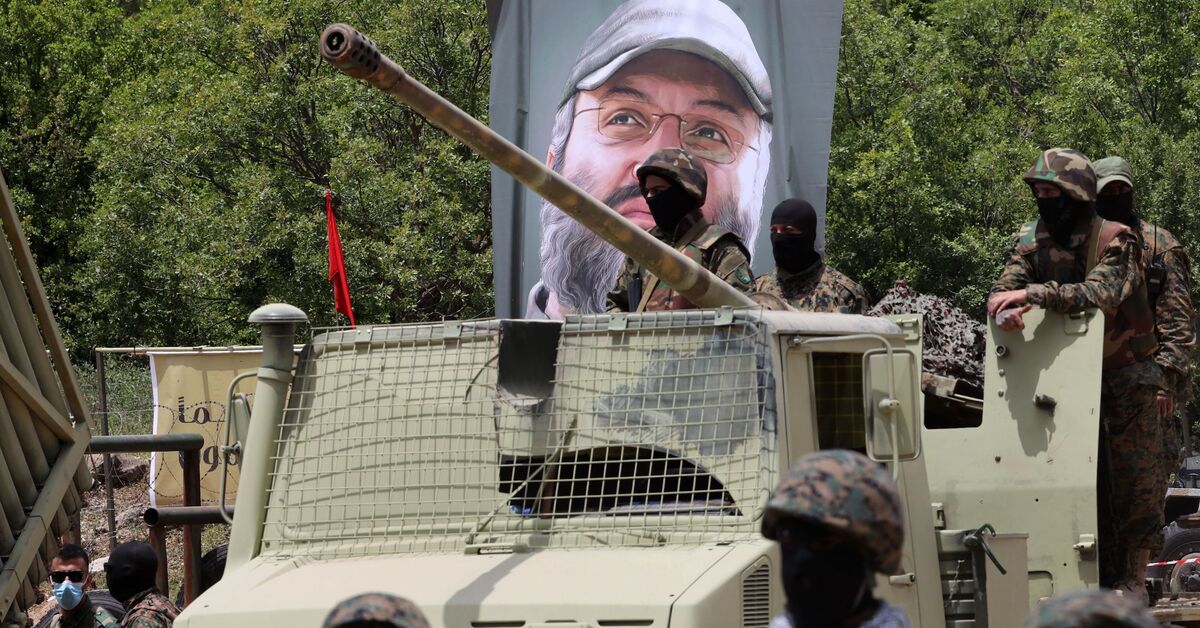 Lebanon’s Hezbollah makes show of force with tanks, armored vehicles as ...