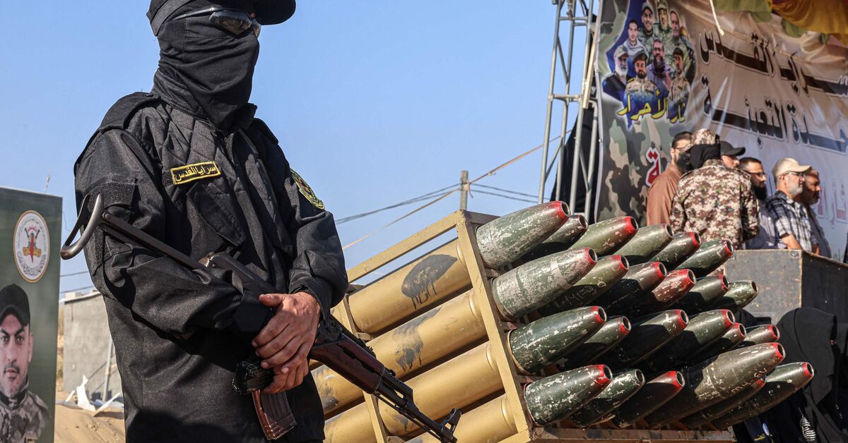 Gaza Palestinian factions hold drills amid infighting in Lebanon’s ...