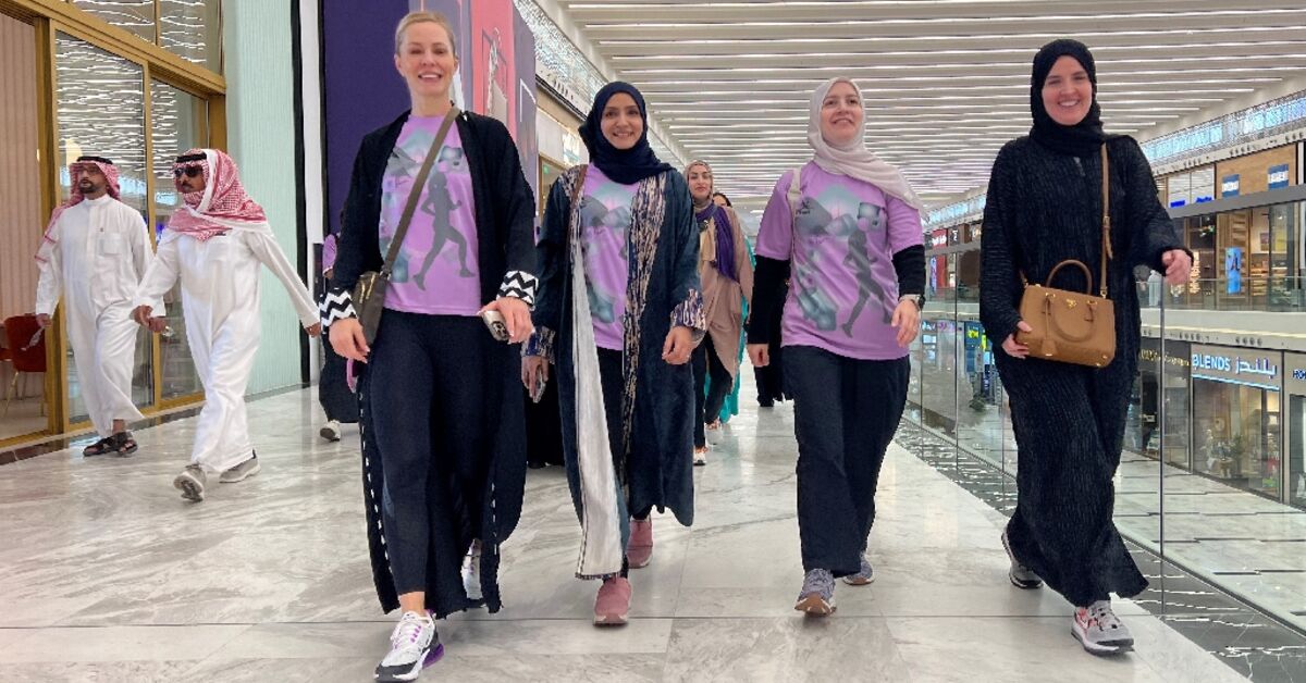 'Too hot outside': Saudis take to walking, jogging in malls - AL ...