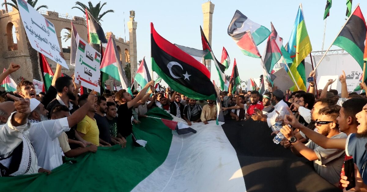 Protests in Libya over Gaza hospital strike - AL-Monitor: The Middle ...