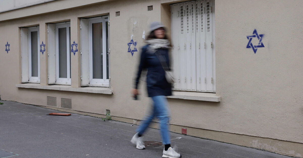 France investigates suspected Russian role in Star of David graffiti in ...