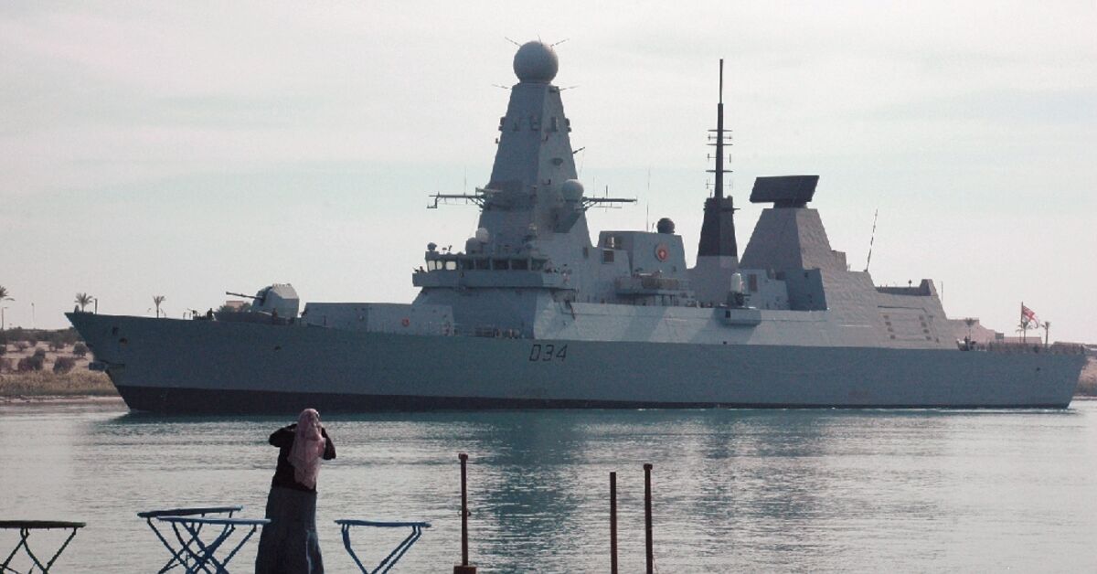 UK destroyer downs suspected attack drone 'targeting Red Sea shipping ...