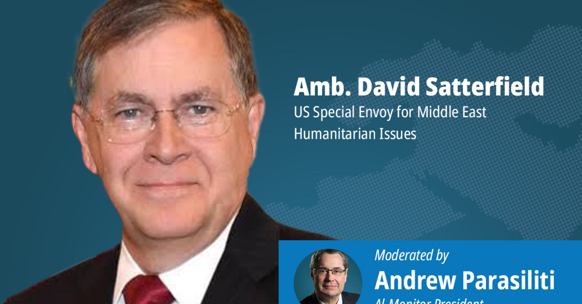 Israel-Hamas War: Live Q&A webinar with Amb. David Satterfield - AL ...
