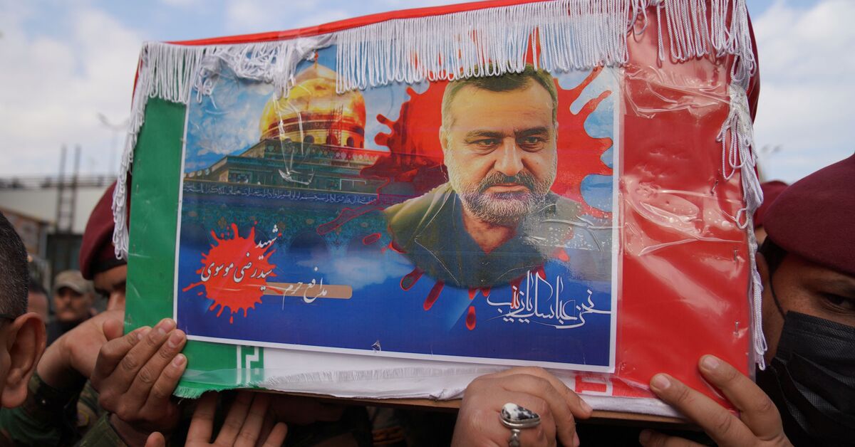 Funeral held for Iran's IRGC commander killed by Israel as Tehran vows ...