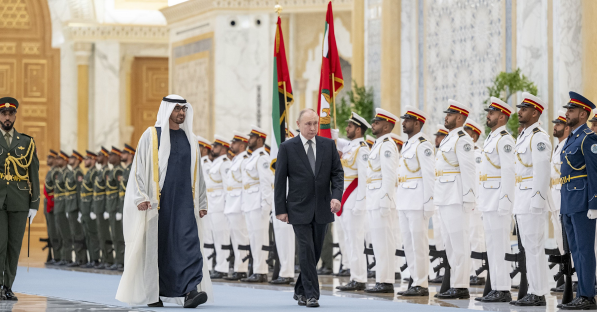 UAE rolls out red carpet for Russia’s Putin as West ups sanctions - AL ...